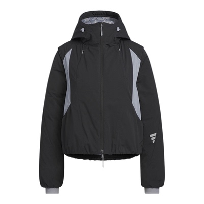 Adidas/阿迪达斯正品FUTURE STYLE女士休闲可拆卸保暖棉服KS0072