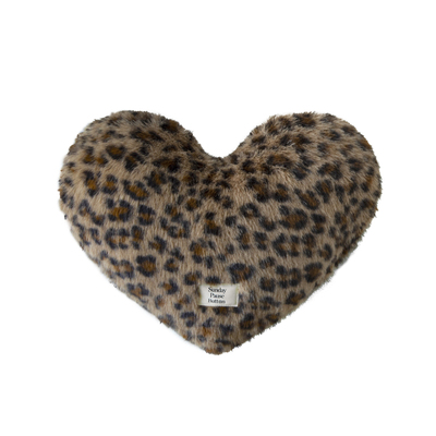 Moreove抱豹派对毛绒抱枕客厅沙发办公室护腰靠枕条纹床头靠垫