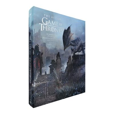 【现货】权力的游戏艺术画集 The Art of Game of Thrones 美剧官方艺术手册 大开本精装 冰与火之歌 进口原版画册