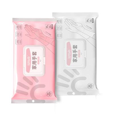 加长耐用一次性丁腈家务洗碗手套