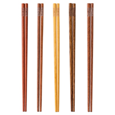 木雅轩鸡翅木筷子家用高档铁木筷