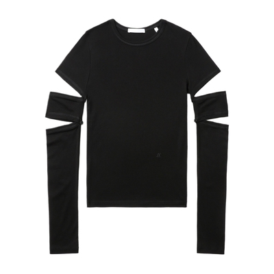 ITHELMUTLANG纯色长袖T恤