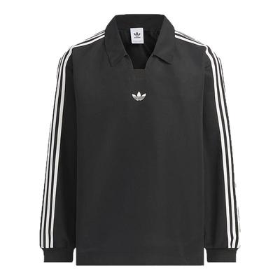 Adidas阿迪达斯三叶草男装2025秋季新款RUGBY长袖POLO衫KF9602