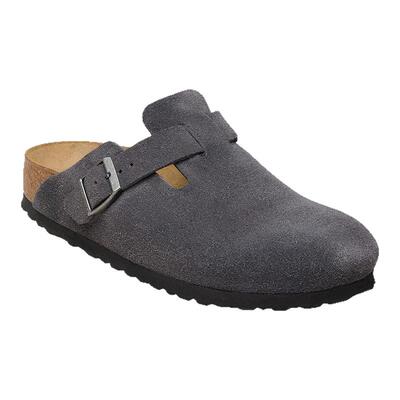 BIRKENSTOCK勃肯绒面革包头拖鞋