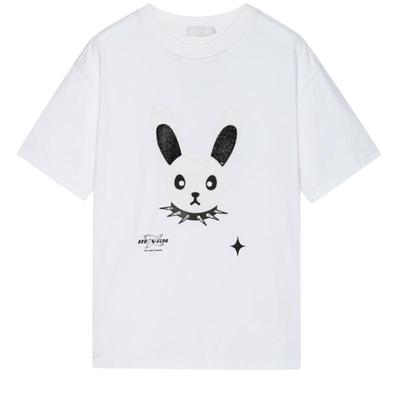 revan萌趣减龄重工艺兔子T恤