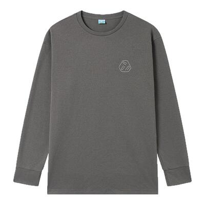 CryingCenter3Clogo圆领抓绒保暖训练服马拉松跑步健身打底长袖