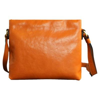 牧石手工定制斜挎包生活小包植鞣