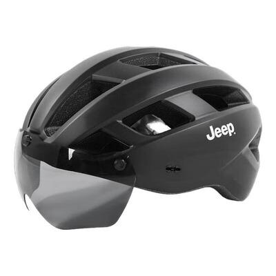 Jeep吉普自行车头盔男女通用山地车公路车平衡车安全盔帽骑行装备