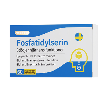 瑞典原装进口脑力素PS磷脂酰丝氨酸dha神经酸增强学生【微瑕】