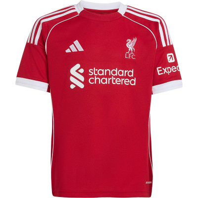 Adidas/阿迪达斯正品LIVERPOOL大童足球训练运动圆领球衣JV6436