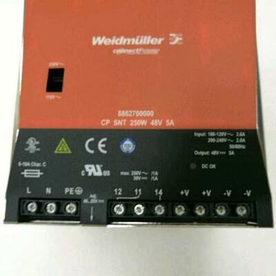 议价魏德米勒开关电源CP SNT 250W 48V 5A 500W24V20A960W24V40A