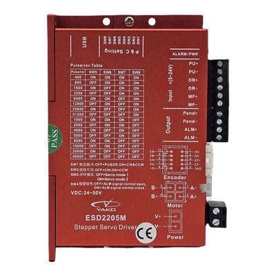 YAKO研控科技ESD2205M Stepper Servo Driver驱动器厂家原装正品