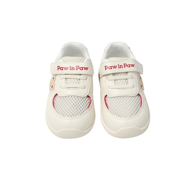 PawinPaw卡通小熊童装2024年夏季新款男女童撞色板鞋网面透气时尚