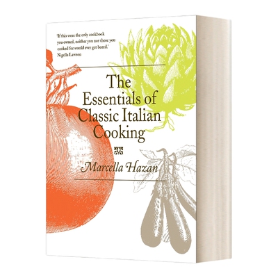 英文原版 The Essentials of Classic Italian Cooking 意式料理烹饪经典要领 精装 英文版 进口英语原版书籍