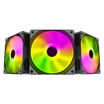 九鲨机箱散热3风扇12CM