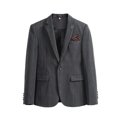 韩版高级感西装套装男结婚礼服