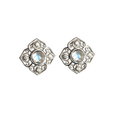 天然特别设计感蕾丝复古风四叶草