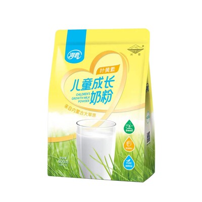 400g河套冲饮叶黄素儿童成长奶粉