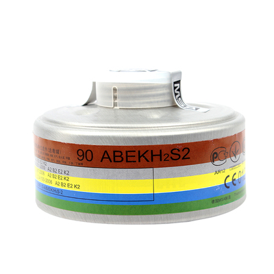 MSA/梅思安过滤罐RD40螺旋式有机气体及蒸汽二硫化碳搭配面罩使用