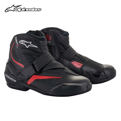 官方A星摩托车靴机车靴夏季短靴