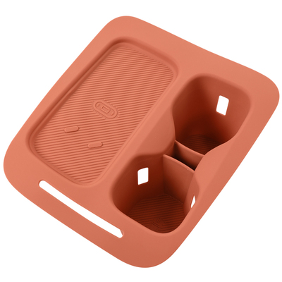 适用于零跑c10c16中控水杯硅胶垫手机无线充电垫改装车内装饰配件