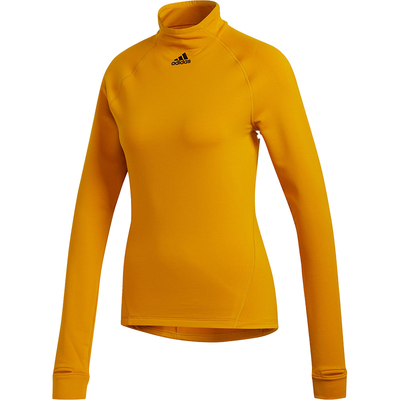 阿迪达斯女子反光跑步长袖T恤