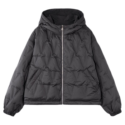 COCO ZONE 刘 一一 【90白鹅绒】连帽运动风鹅绒服 CD2A2860