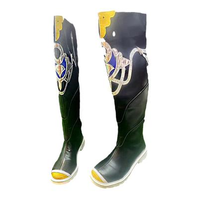 原神阿贝多cos鞋牛皮卷