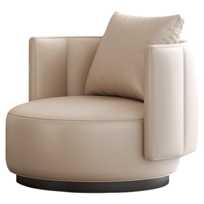 北欧轻奢设计单人沙发椅客厅阳台