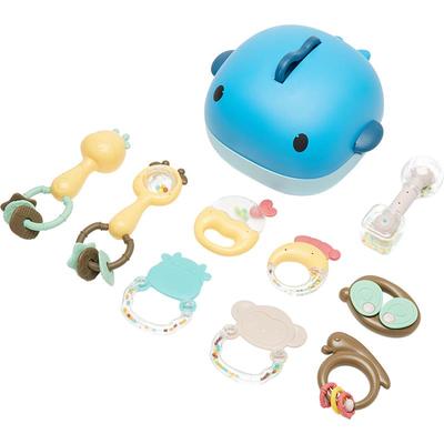 eoodoo婴儿手摇铃益智3个月