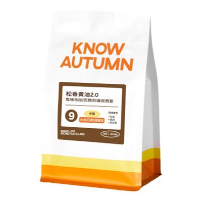 KNOW知秋咖啡 经典意式拼配豆拿铁咖啡豆摩卡壶咖啡代磨粉囤货装