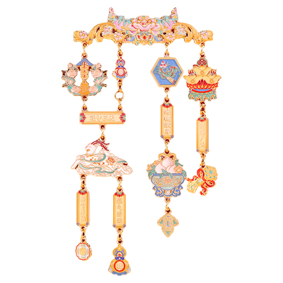 人生三境】财学寿金属冰箱贴