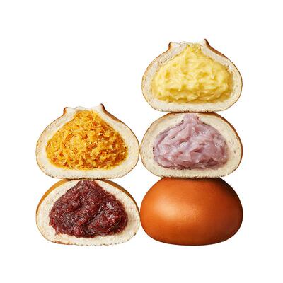 全麦夹心面包碱水球棒无糖精代餐减低健康早餐欧包轻脂贝果零食品