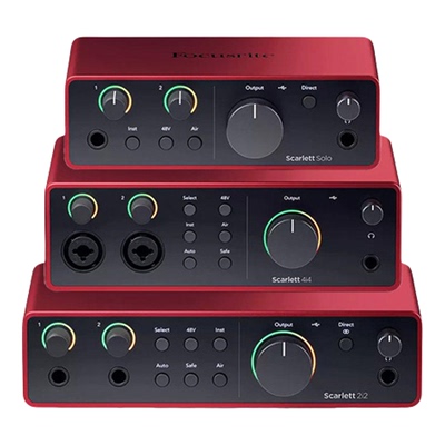 Focusrite福克斯特四代K歌声卡
