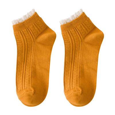 夏季花边袜子女款短袜浅口ins潮