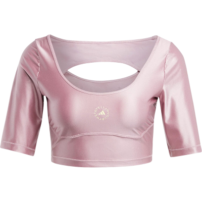 阿迪达斯女士运动透气短袖T恤