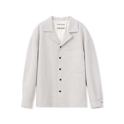 UNICAHOMME休闲翻领衬衫式夹克