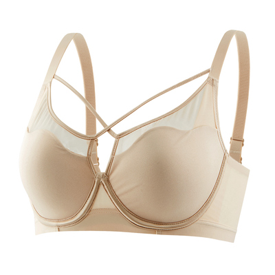 安娜蜜语法式高奢缎面超薄内衣女