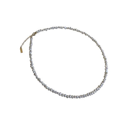 天然巴洛克异形珍珠项链女款