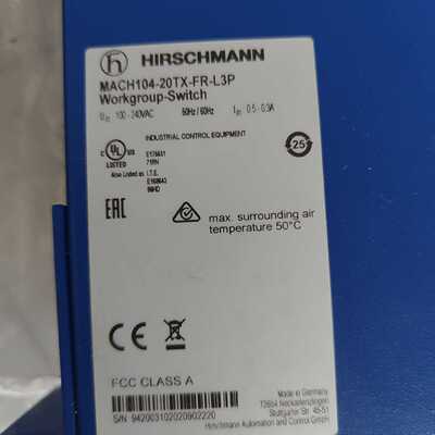 议价MACH104-20TX-FR-L3P 赫斯曼三层网管交换机