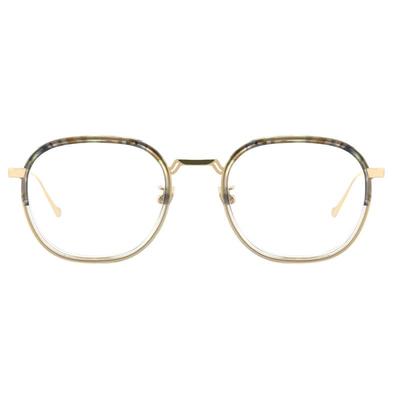 MYTH轻时尚钛圈椭圆眼镜独特美