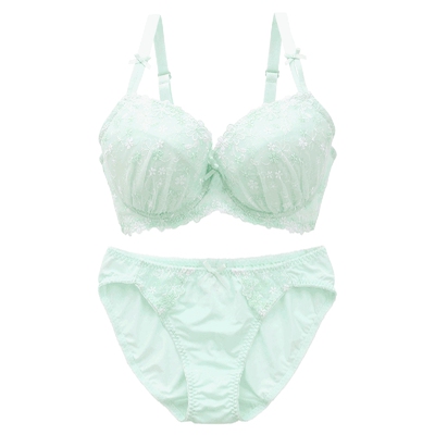 诗萝涵朵文胸女日系收副乳套装