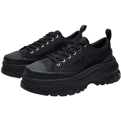 斐乐帆布鞋Fila厚底低帮女