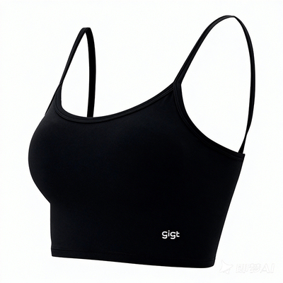 Gigt一体式胸垫运动内衣健身文胸