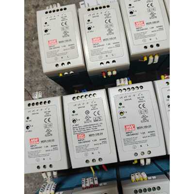 议价明纬MDR10024开关电源100W24V4A维修