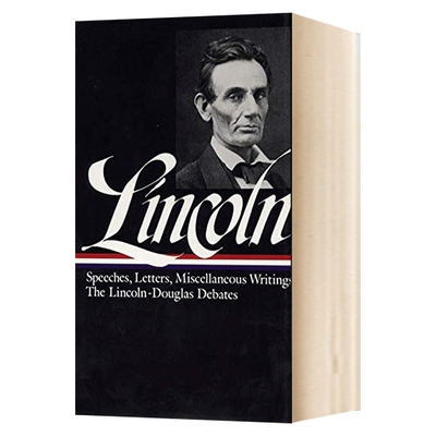 林肯 演讲与写作卷一 Lincoln Speeches and Writings 1832-1858 英文原版书 林肯 道格拉斯辩论 进口英语书籍 Abraham Lincoln