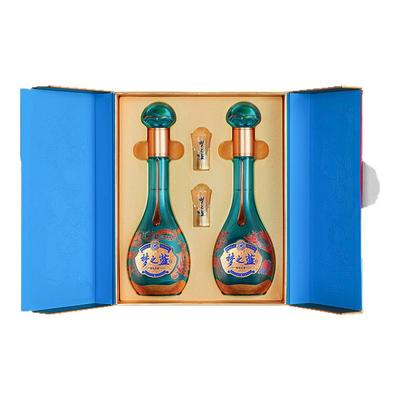 五粮液1995 30周年纪念酒52度礼盒+洋河龙凤呈祥52度500ml*2礼盒