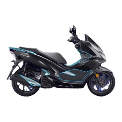 适用本田pcx150碳纤维贴膜