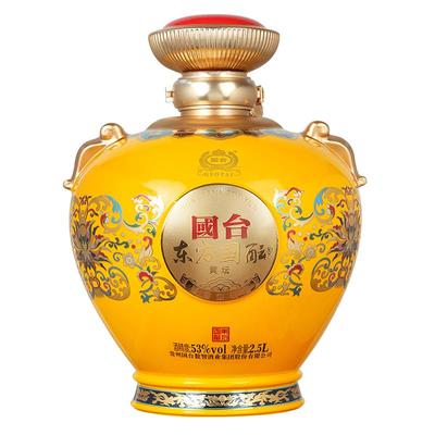 国台国台黄坛酱香白酒53度