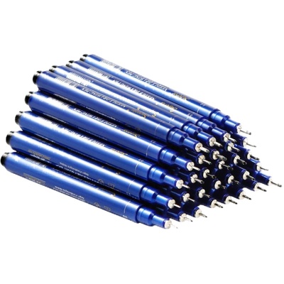 秀普黑色针管笔套装手绘学生